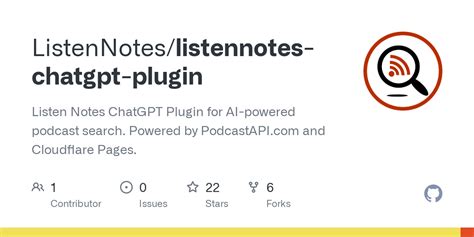 Github Listennoteslistennotes Chatgpt Plugin Listen Notes Chatgpt Plugin For Ai Powered