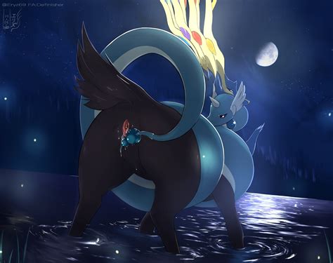 Rule 34 Ambiguous Gender Anus Bodily Fluids Coiling Dragonair Duo