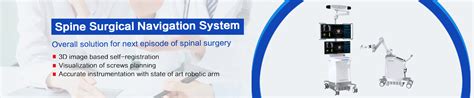Spine Surgical Navigation System For Robotic Assisted Spine Surgery Perlove