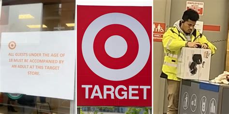 shopper discovers target checking receipts at the door