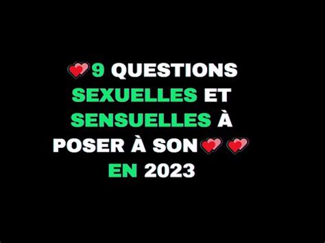 SEXUELLES ET SENSUELLES QUESTIONS À POSER À VOTRE PARTENAIRE DURANT UNE CONVERSATION DE