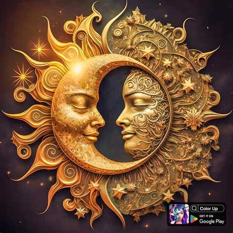 Best 12 Sun And Moon Balance Of Day And Night Etsy Artofit