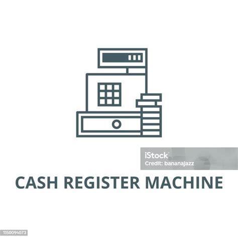 지불 금전 등록기 기계 벡터 라인 아이콘 선형 개념 개요 기호 기호 0명에 대한 스톡 벡터 아트 및 기타 이미지 0명 검사 보기 계산대 Istock