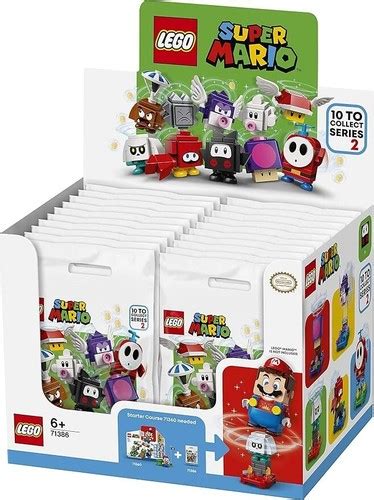 Lego Super Mario Character Pack Series 2 20 Packs Box 71386 Educational
