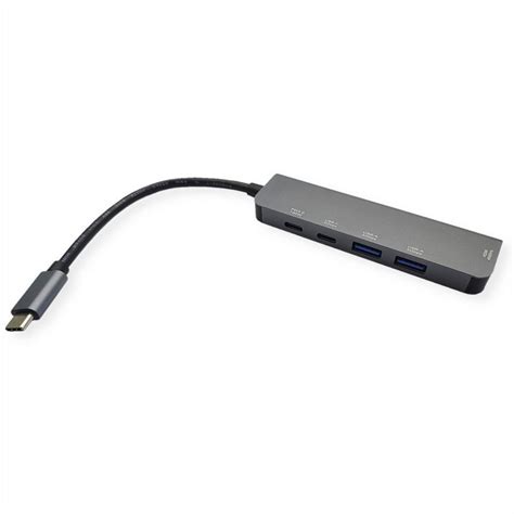 VALUE USB Typ C Dockingstation, HDMI 4K60 Computer-Adapter USB Typ C ...
