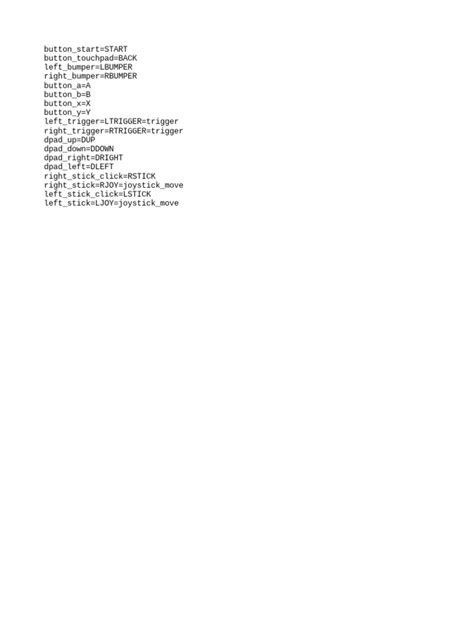 Gamepad Setting Pdf