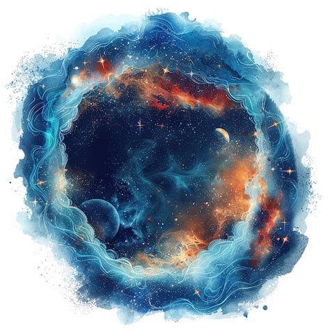 Create Decorative Borders And Frames Featuring Wildlife Premium Ai Generated Image