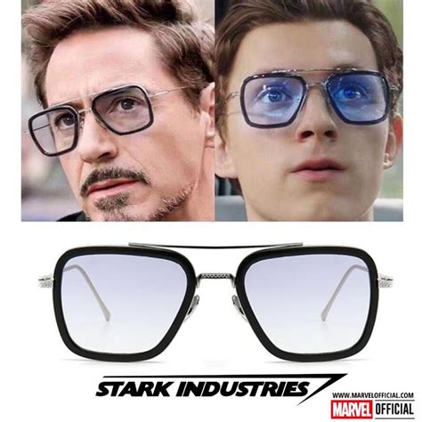Tony Stark Edith Glasses Replica Tony Stark Sunglasses Iron Man Tony