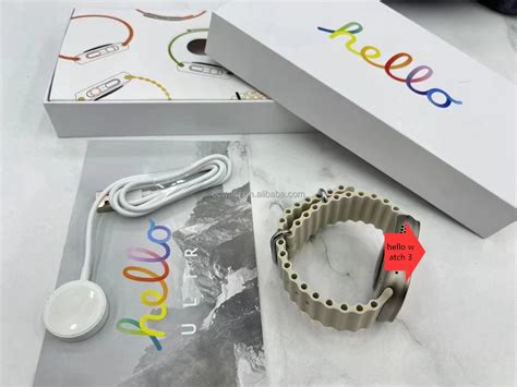 Hello Watch 3 Smart Watch 8 Ultra Sport Fitness Tracker 4gb Storage 49mm Always Bright Screen