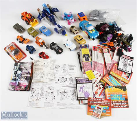 Mullocks Auctions 1980s Transformers Toys A Selection Of Autobot