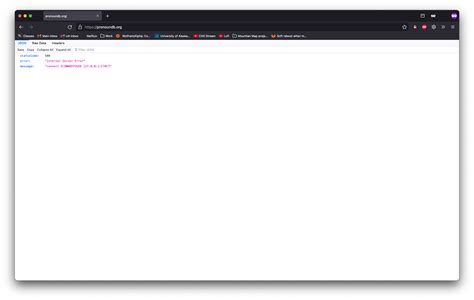Connect ECONNREFUSED Issue Cyyynthia Pronoundb Org GitHub