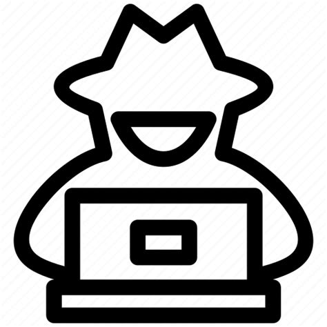 Hacker Computer Security Cyber Hacking Network Icon Download On Iconfinder