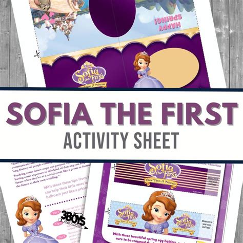 Princess Sofia The First Printables One Savvy Mom ™ Nyc Area Mom