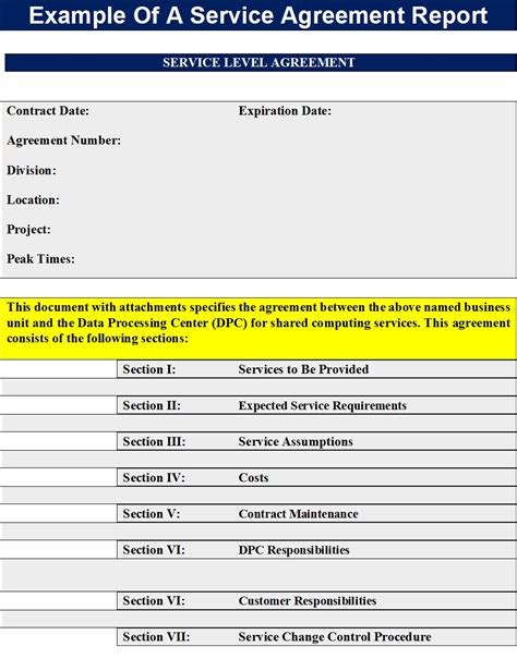 Free Service Report Templates Free Report Templates