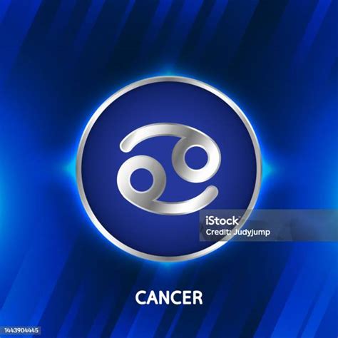 점성술 조디악 주위에 밝은 은색의 암 기호 점성술 조디악 표지판의 빛나는 컬렉션 빛나는 밝은 조명 별 빛나는 빛나는 금속 조디악 표지판 감정에 대한 스톡 벡터 아트 및 기타