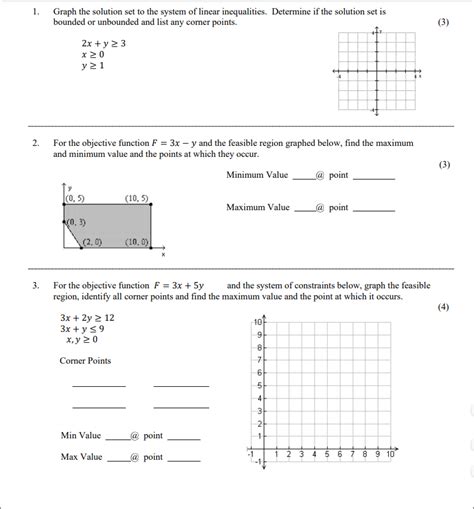 Solved Graph The Solution Set To The System Of Linear Chegg