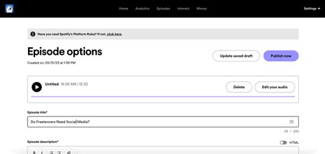 How To Upload Your Podcast To Spotify For Podcasters
