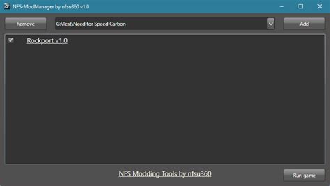 NFS ModManager V1 0 Released