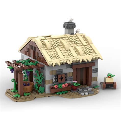 Moc 137856 Farm House Medieval Village
