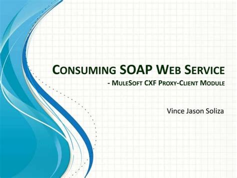Using Mule With Web Services Ppt