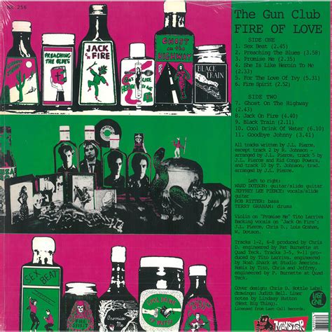 The Gun Club Fire Of Love Beatnik Store