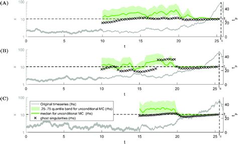 Test Of The Methodology Using The Ghosts Of Finite Time Singularities
