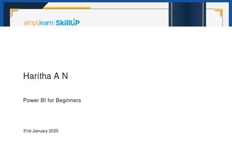 A N Haritha On Linkedin Haritha A N Has Successfully Completed The