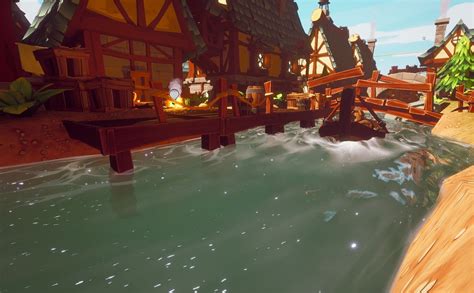wip procedural river water shader in ue5 real time vfx