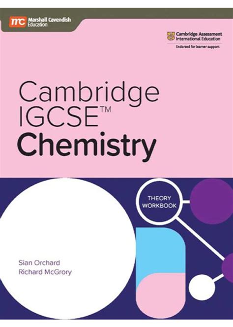 Cambridge Igcse Chemistry Theory Workbook Kashanah
