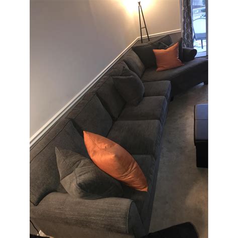 Havertys Custom Corey Sectional Sofa Aptdeco