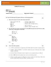 Microprocessor Interfacing: Assignment Questions and Solutions | | Course Hero