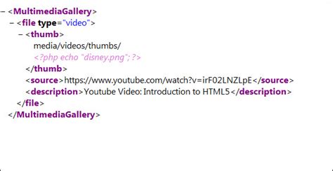 Write Php Code In Xml File Didnt Work Stack Overflow