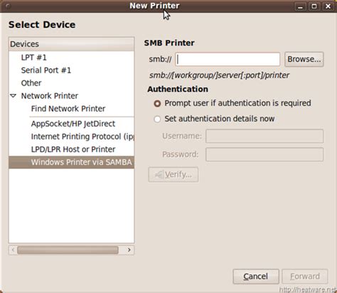 How To Add A Windowslinux Network Printer In Ubuntu 910
