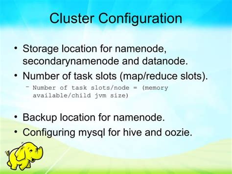 Deployment And Management Of Hadoop Clusters Ppt Cloud Computing