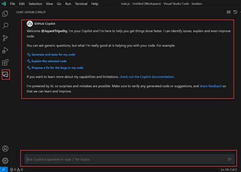 Github Copilot Chat In Vs Code For Developers Jayant Tripathy