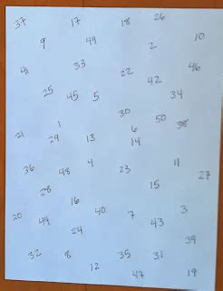 Composition Classroom Find The Numbers Object Lesson