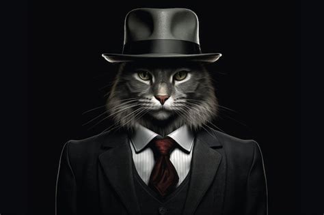 Premium Ai Image Pussy Cat