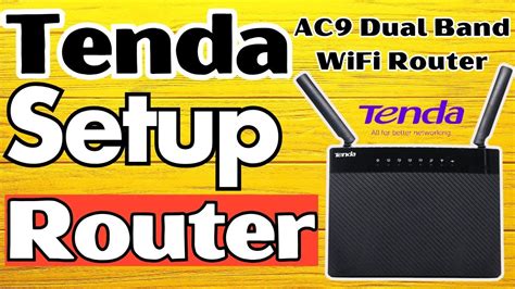 How To Configure Tenda Router Tenda Ac9 Wireless Router Tenda Router Setup Youtube