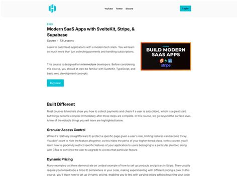 Modern Saas Svelte Themes