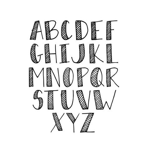 Easy Fonts Alphabet Letters