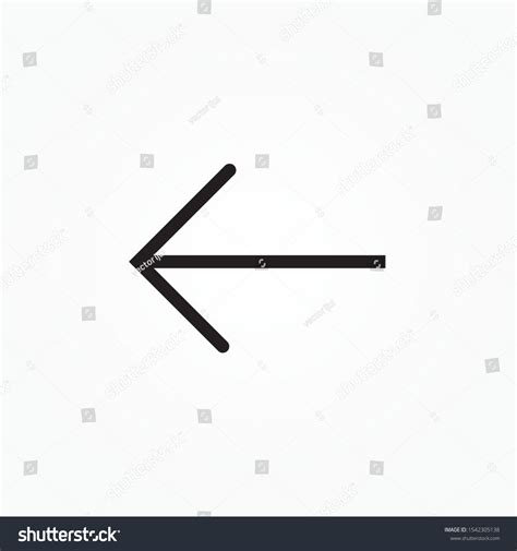 Delete Backspace Keyboard Key Line Art Stock Vector Royalty Free Shutterstock