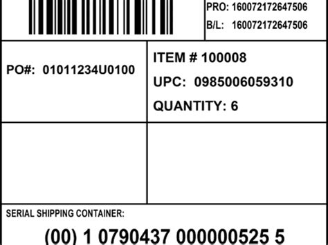 Barcode And Label Design Upwork