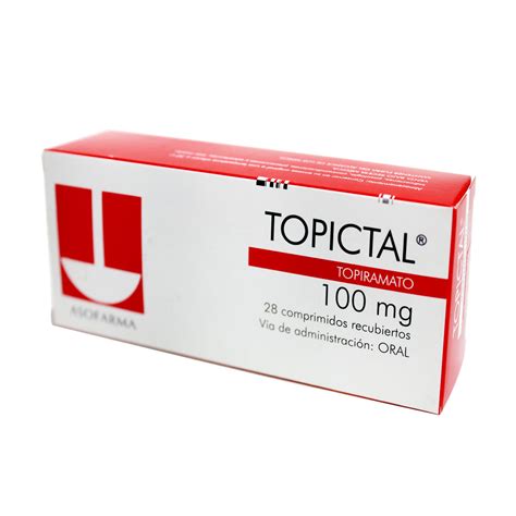 Topictal 100mg X 28 Comprimidos Siman El Salvador