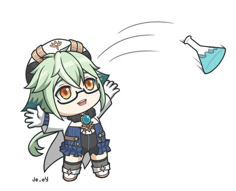 Sucrose Eburst Chibi Genshin Impact Hoyolab