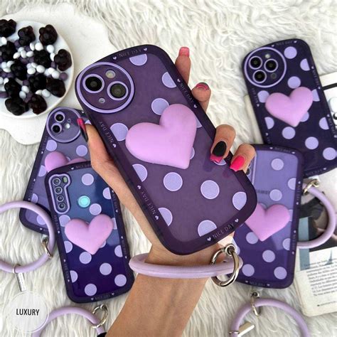 خرید قاب طرحدار برجسته سیلیکونی صورتی دخترانه