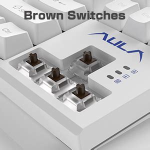 Amazon Com AULA Mechanical Keyboard Keys RGB Backlight Gaming Keyboard Compact Wired