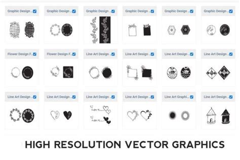 High Resolution Vector Graphics Bundle Bundle · Creative Fabrica