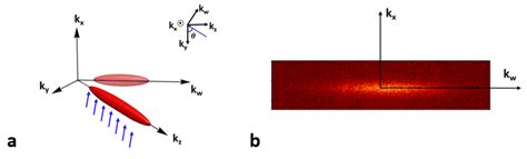 A Schematic Of Our Imaging Setup And An Example Of The Image A The