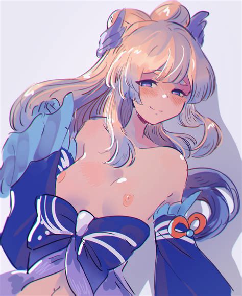 Kokomi Aniesuakkaman Sangonomiya Kokomi Genshin Impact Highres