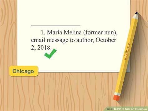 4 Ways To Cite An Interview WikiHow